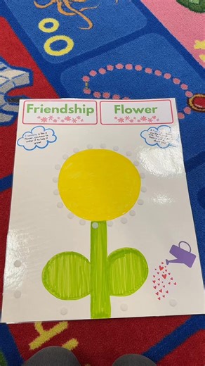 13K views · 81 reactions | Be Kind day  Books: My New Friend Is So Fun! + Be Polite and Kind  Activity: Friendship Flower  Each child gets a petal and adds one way to be kind—share, invite, help, use kind words. We’ll build the flower together and hang it as our class reminder. Find the Friendship Flower resource at preschoolvibes.com. | Preschool Vibes | Facebook