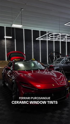 FERRARI PUROSANGUE ✨ got Full body @XPEL PPF, Ceramic Coating for interior finished with Ceramic Window Tints. #fyp #xpelppf #carsoftiktok #viral #ferraripurosangue