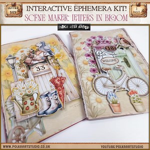 Spring Scene Ephemera Kit: Floral Junk Journal Fussy Cuts (digital Download) - Etsy