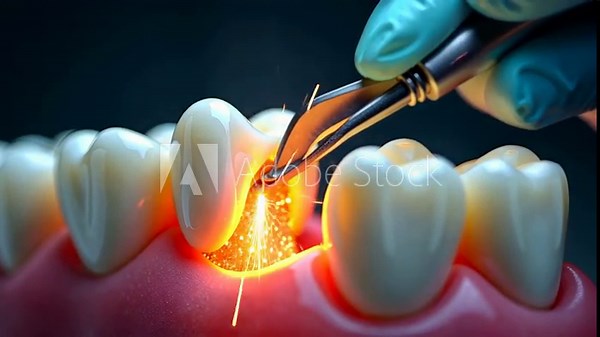 Tooth extraction, dental surgery, pain relief. Oral health. Gums recede during aging process. Anesthesia ensures painless procedure. Infection risk increases after extraction.