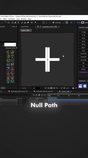 This One-Click Trim Path Tool Saves Hours in After Effects #aetools