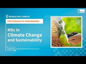 Postgraduate Programmes: MSc in Climate Change and Sustainability