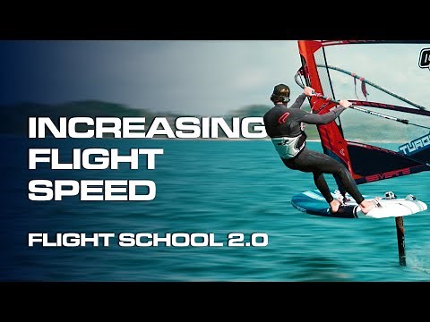 How to go Faster on the Windfoil - Increasing flight speed