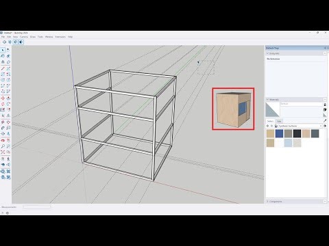 SketchUp Cabin Structure Tutorial 2025 | Build a Realistic Wooden Cabin Step-By-Step Beginner to Pro