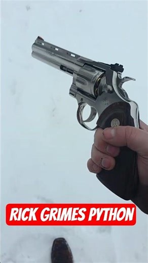 Rick Grimes Python revolver #like #subscribe #shorts #twd #rickgrimes #revolver #shorts