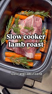 SLOW-COOKED LAMB FEAST! This is the ultimate dinner—fall-apart lamb, crispy smashed potatoes, and veggies all soaked in that dreamy gravy. Trust me, you need this in your life. What you need: 🥕 Carrots (skin on, we’re not peeling today!) 🥩 Shoulder of lamb (feeds six, or just me and a very hungry Steven) 🧄 Fresh garlic cloves 🌿 Fresh thyme 🛢️ Olive oil 🍅 Tomato puree 🧂 Salt & pepper 🥔 Potatoes (skins on for extra crunch) 🌿 Sage (or any herb you fancy) 🥦 Fresh broccoli How to make it: 1