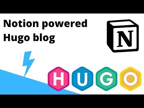 Building a Hugo blog with Notion as its CMS