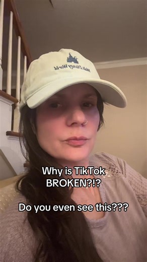 Hello out there?!? Anyone else having issues and getting super low views?? #tiktokbroken #lowviews #hello #disneyadult #disneytok