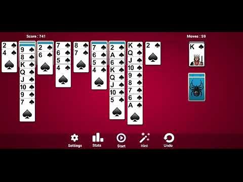 Spider solitaire classic : free offline card game
