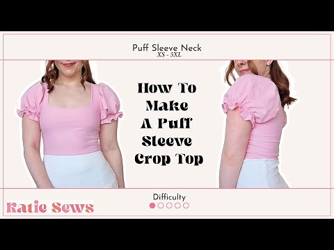 How To Make A Puff Sleeve Top | Puff Sleeve Top Pattern | Beginner Friendly