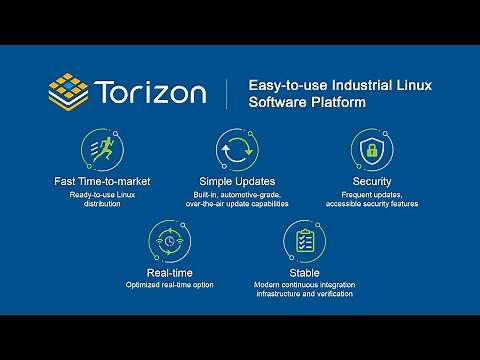 Introducing Torizon: An Easy-to-use Industrial Linux Platform