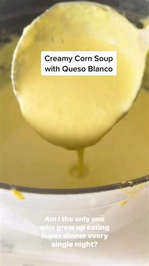 56K views · 187 reactions | This creamy corn soup is sweet and savory made with fresh sweet corn, thickened with a potato and topped with salty queso fresco or cotija cheese. Quick, vegetarian, gluten free and the kids love it! | Skinnytaste | Facebook