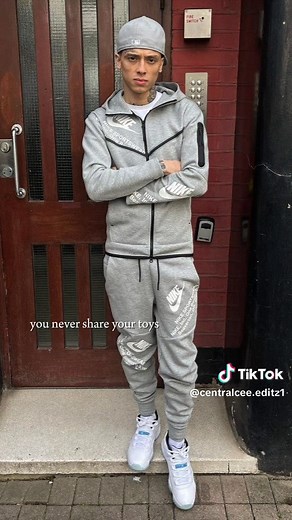 Central Cee's Nike Tech Fleece Streetwear Style