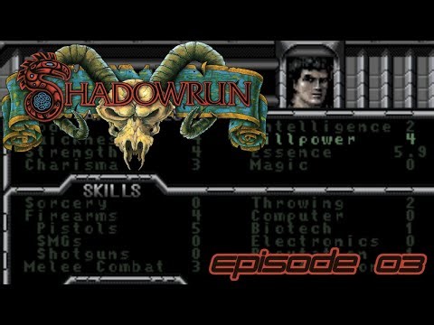 Let's Play SHADOWRUN (Sega Genesis) - ep03 - Karma Police