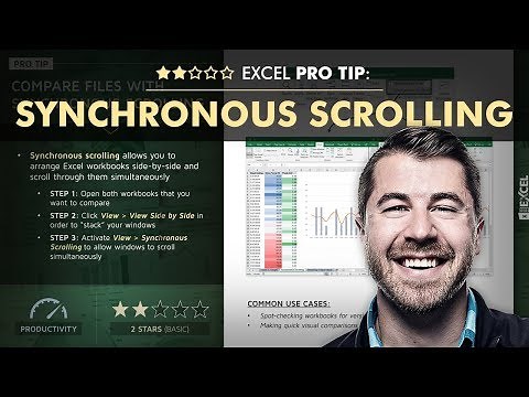 EXCEL PRO TIP: Synchronous Scrolling