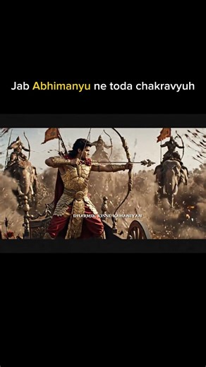 Abhimanyu ne toda chakravyuh #viral #dharma #hindugod #sanatandharma #stories #sanatan #facts