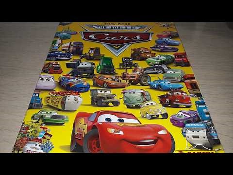Panini 2008 COMPLETE Disney Pixar The World Of Cars sticker album review