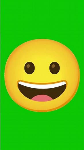 😀 Smile Emoji Animation Green Screen || Vfx Noob
