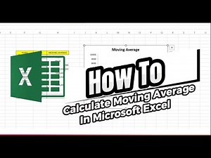 How To Calculate Moving Average In Microsoft Excel