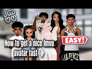 Imvu || How to get a nice imvu avatars fast 💨