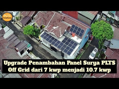 Upgrade PLTS Off Grid Untuk Kebutuhan Listrik 24 Jam