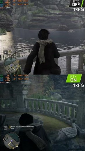 Hogwarts Legacy 2k Ultra Graphics RTX ON/OFF #lenovolegion5pro #hogwartslegacy #rtx5070ti