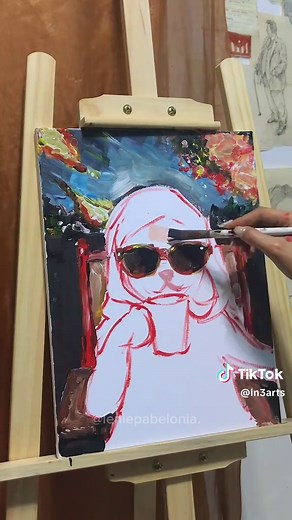 Easy Canvas Painting for Cat Lovers