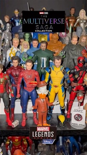 Marvel Legends: MCU Multiverse Saga Display (Fantastic Four Update) #marvel #fantasticfour #shorts