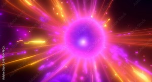 A fluorescent animation of the nuclear envelope revealing its selective permeability and transport of molecules 4k animation