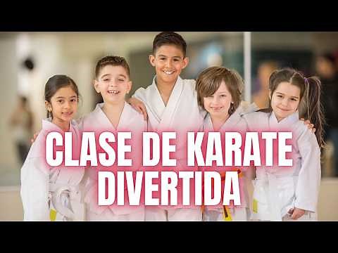 🥋 Clase de karate para niños PRINCIPIANTES
