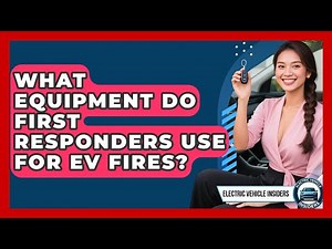 What Equipment Do First Responders Use For EV Fires? | Electric Vehicle Insiders News