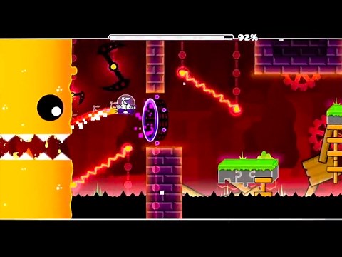 FINGERDASH V3!!! - Geometry Dash 2.1 - HotLand by M3nhHu3