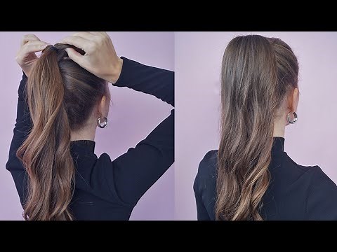 HIGH PONYTAIL TUTORIAL. WAY FOR THIN HAIR