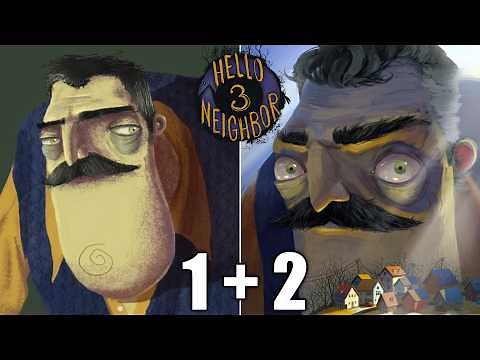 Hello Neighbor 3 - Prototype 1 + 2 | Full Game Walkthrough
