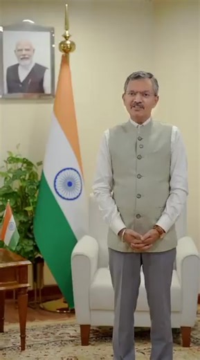 #WATCH || Indian Ambassador to UAE, Deepak Mittal, assures that the government prioritises the safety and well-being of Indians in the region. The Indian Embassy in #AbuDhabi and Consulate in #Dubai are working round the clock, with 24/7 helplines and email support for the community. | All India Radio News