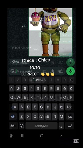 my mum guesses fnaf characters💔 #fnaf #fivenightsatfreddy