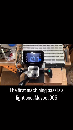 Step one using the Shaper Origin to hand carve lettering for a sign. #woodworking #cncrouter #shaperorigin #lettercarving #carving #powertools #signmaking | Shipwright Skills