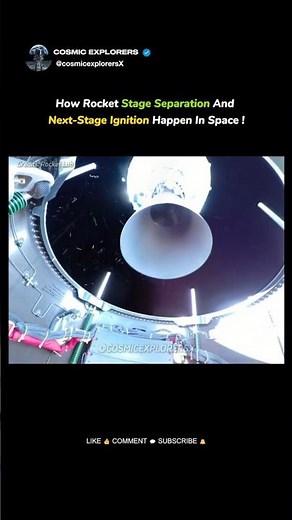 Rocket Stage Separation In Space