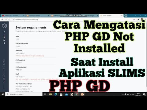 Cara Mengatasi PHP GD Not Installed Saat Instal Aplikasi Perpustakaan Slims