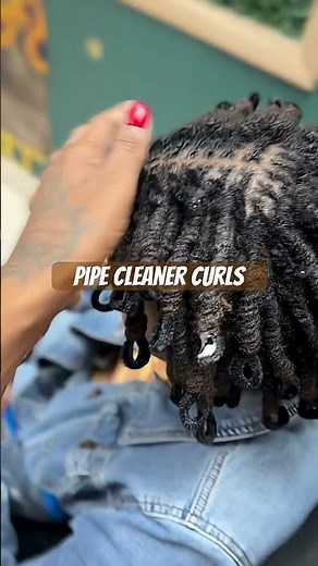 How to Get Perfect Pipe Cleaner Curls on Locks | New Loc Style Transformation | locs | braids
