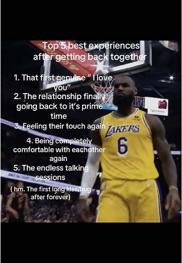 Top 5 Best Experiences After Rekindling a Relationship