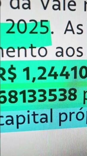 🚨Vale Will Pay Dividends and JCP💲💰💰 #vale3 #dividends #jcp