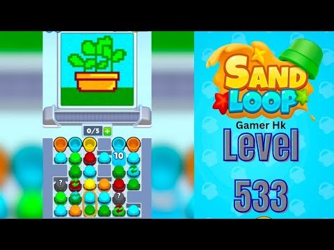 Sand loop level 533 Walkthrough Solution 