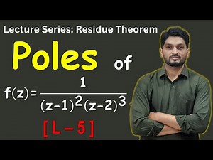 Example of a Pole | L5 | Residue Theorem @ranjankhatu