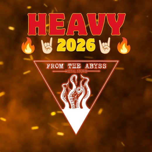 13 reactions | A nuestra metalera clientela, amigos y colaboradores, les deseamos un... 落落 ¡Muy Heavy 2026! 落落 Nos vemos pronto y seguimos a la orden para pedidos vía messenger, envíos a toda la república y entregas sin costo en Guadalajara Centro. | From the Abyss-Metal Store | Facebook