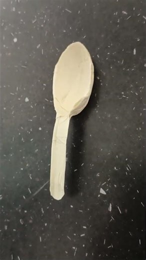 pressed paper spoon : day 25 of making a spoon every day until.