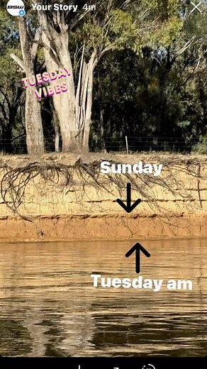 6.1K views · 80 reactions | River has dropped significantly again over night. This is right now! Long weekend will be perfect!!! #summeratbsw | Brett Sands Watersports | Facebook