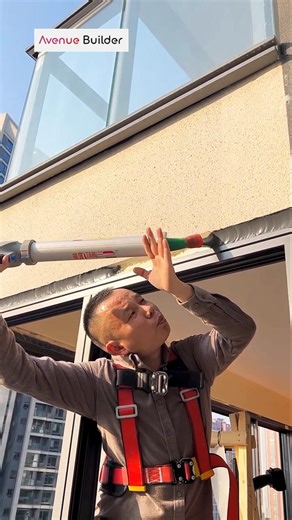 Applying Silicone Sealant Around Upvc Windows & Doors | #shorts