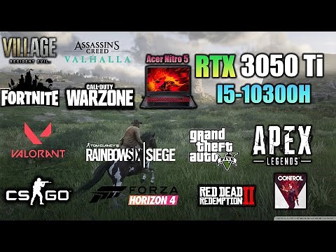 RTX 3050 Ti Laptop : Test in 14 Games - RTX 3050 Ti Gaming