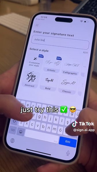 Unique Handwritten Signature Styles for Personal Branding